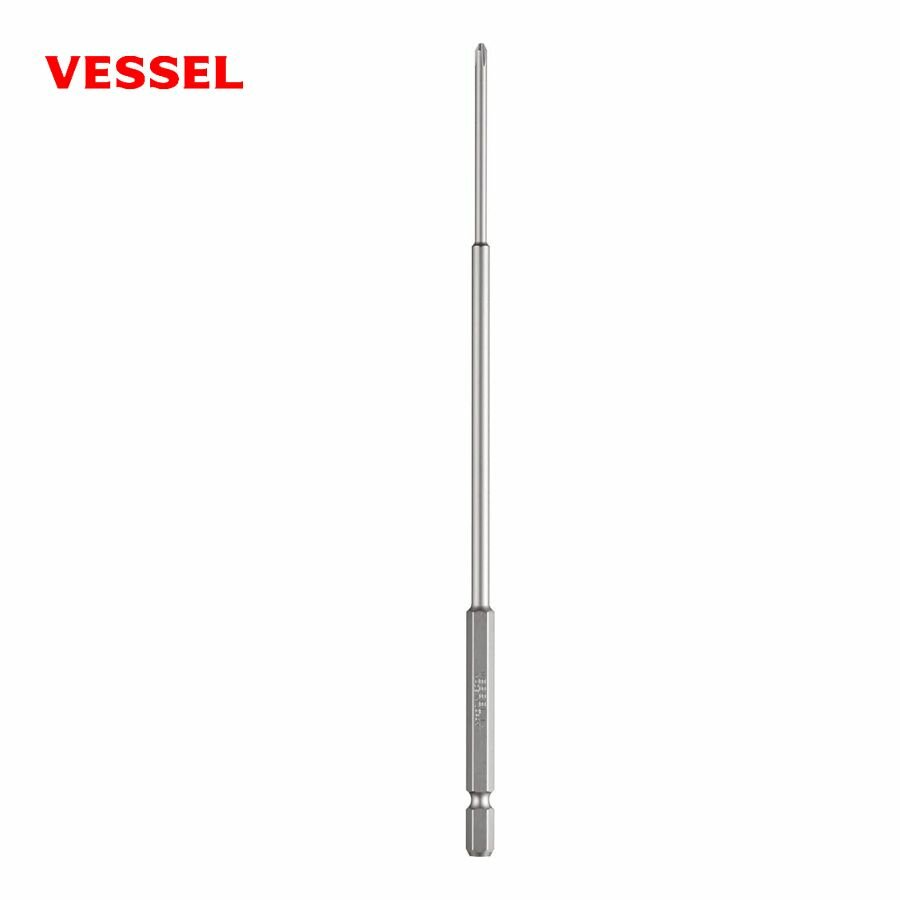 VESSEL 1/4", Наборы бит для электрических отверток, Шестигранные, Магнитная головка серии GS16