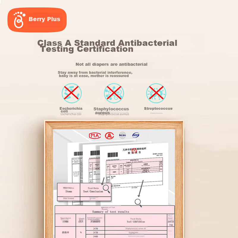 Babyprints Diaper Pants, Baby Gauze Integrated, Newborn Washable, Diaper Cover, Antibacterial Rate >99%, 5-Pack