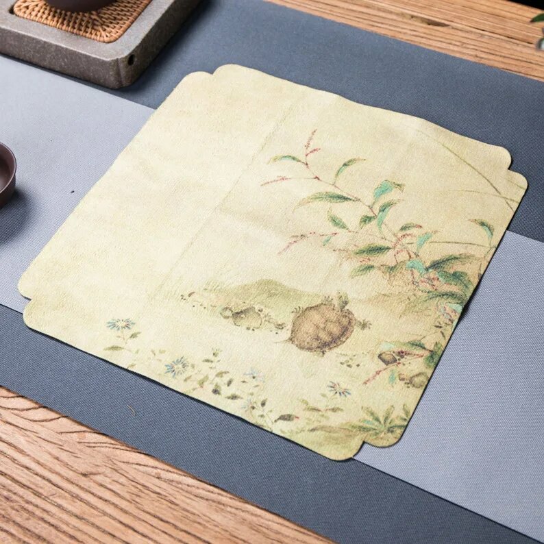 Хлопковые чайные салфетки в китайском стиле Serving napkins