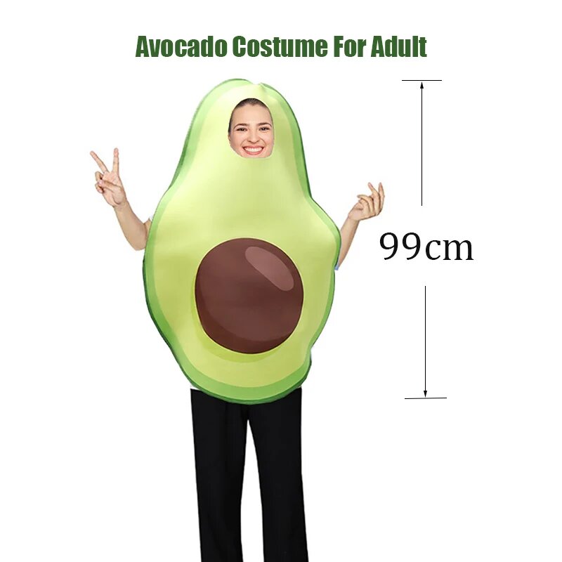 Унисекс, для женщин и мужчин, багета, Чили, кекс, тунец, круассаны, картофель, пицца, Пончик, маскарадный костюм для взрослых, костюм на Хэллоуин