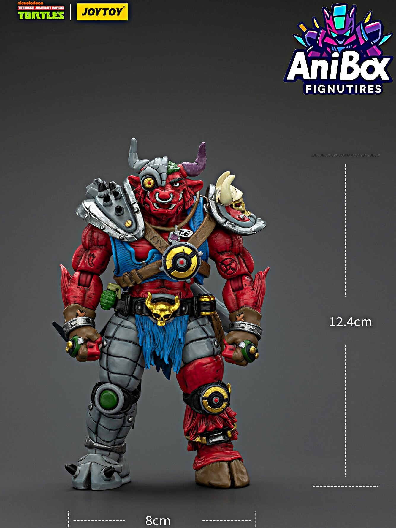 AniBox1/18 JOYTOY TMNT-Groundchuck Подарочная модель