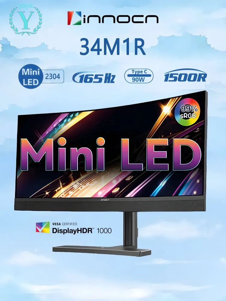 INNOCN 34" Монитор, черный