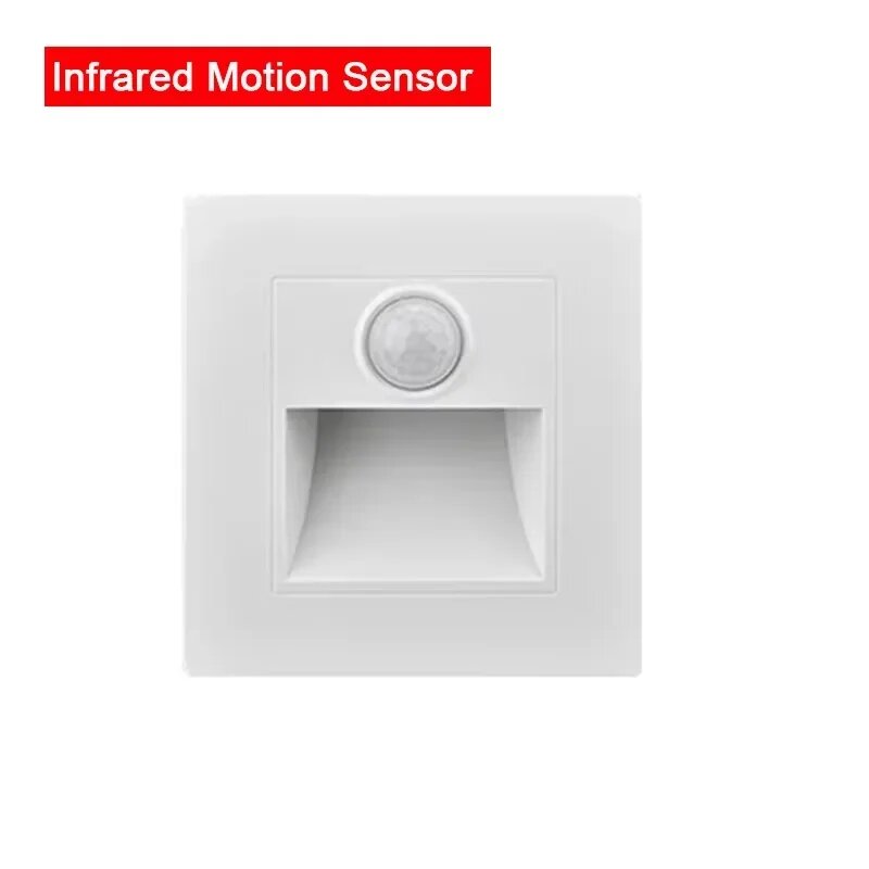 Настенный светильник IWP с датчиком движения 220В Белый, Motion Sensor White