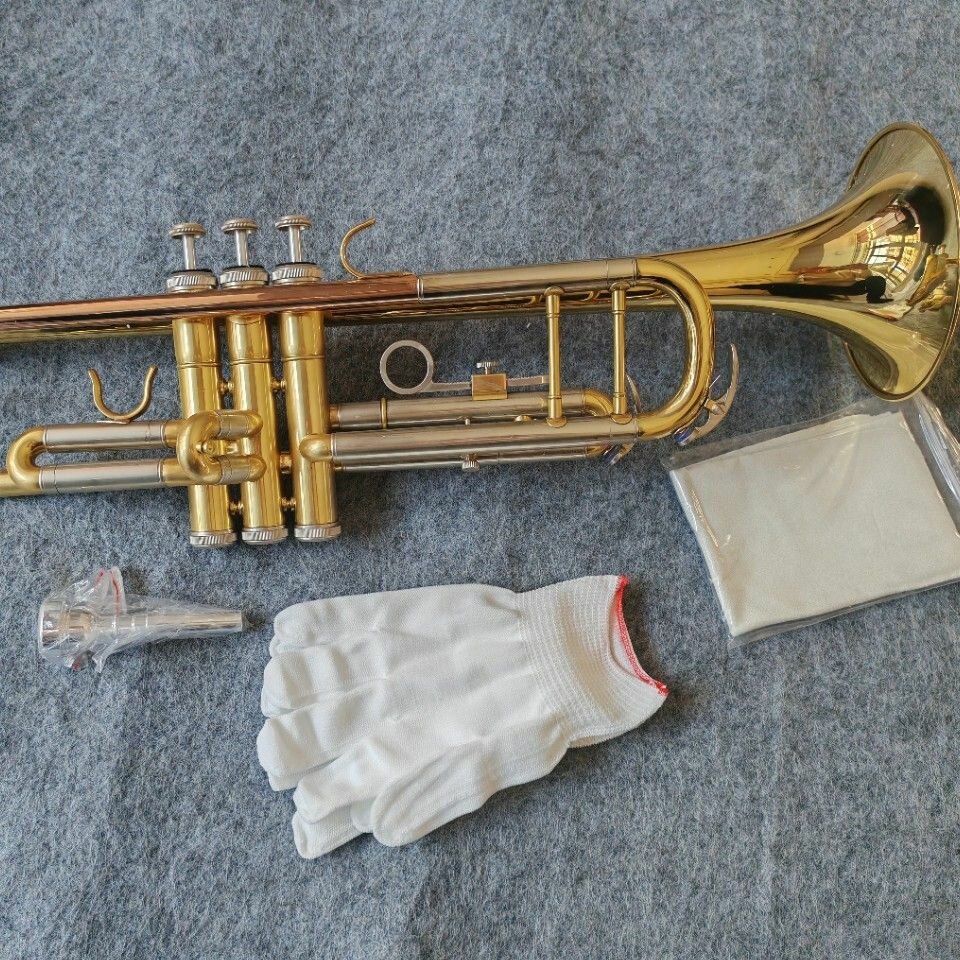 Труба си-бемоль, двухтрубная труба, подходит для начинающих.