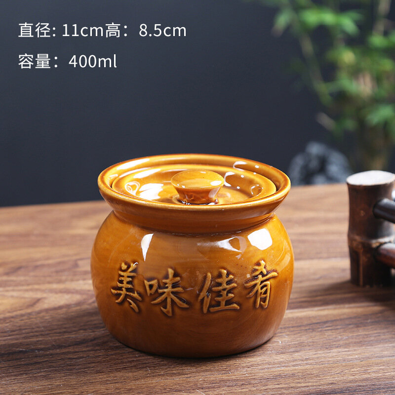 Керамическая глиняная кастрюля для тушения с крышкой, водосепаратор, миска для закусок в отеле и ресторане, суповая чашка, китайский стиль домашней кастрюли для тушения