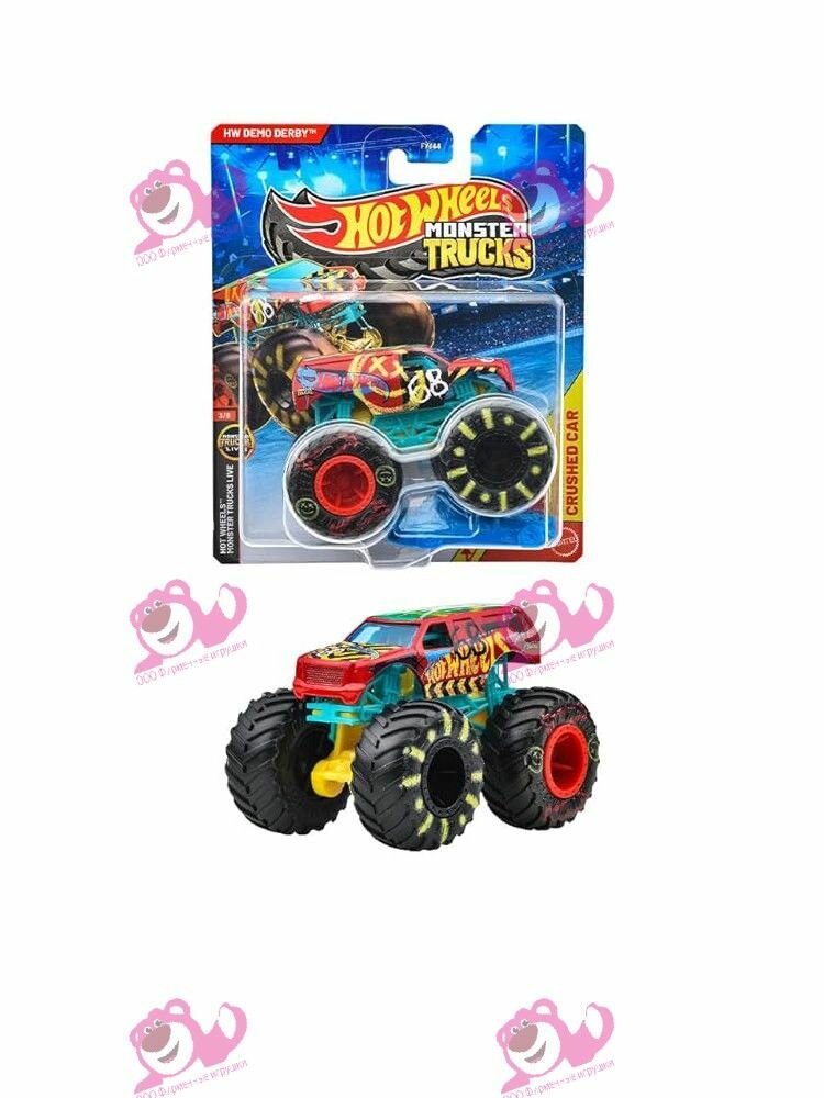 Машинка Mattel Hot Wheels Monster Trucks (Монстр трак)2026 FYJ44 HW Demo Derby