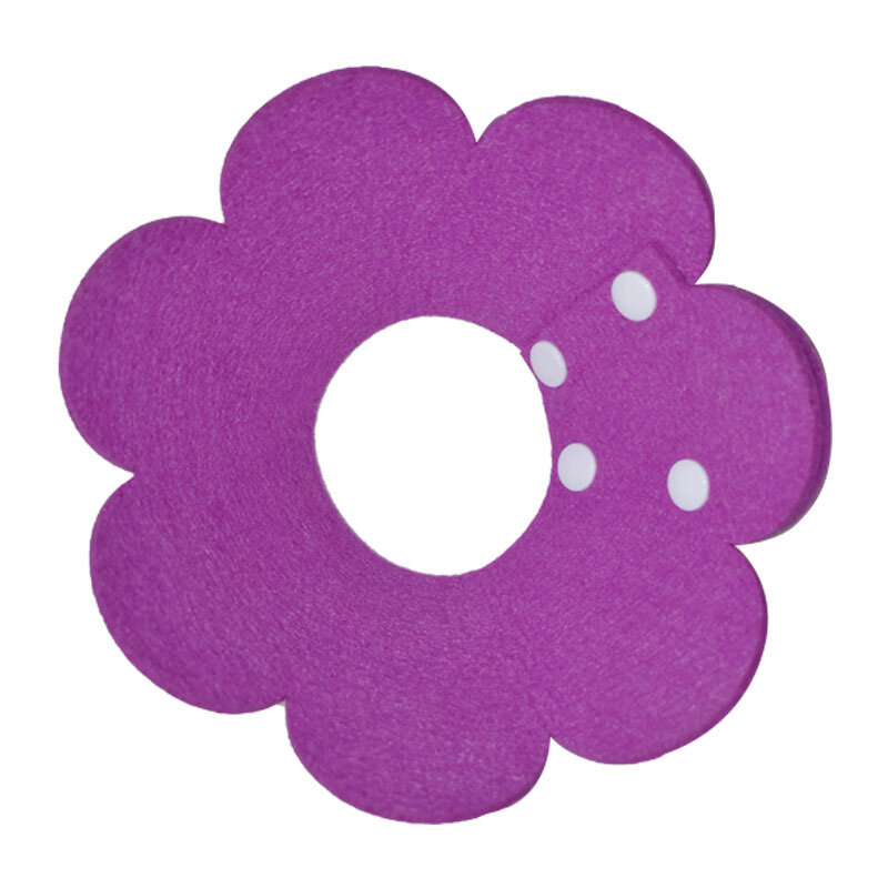 Коллар из фетра с подсолнухом, анти-грызущий, анти-лизательный, полотенце для слюней, защитный регулируемый воротник для домашних животных после операции