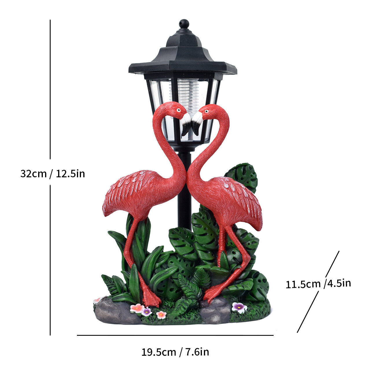 Солнечные фигурки-светильники из смолы (животные) для сада и дачи, декор. Мояэкономка