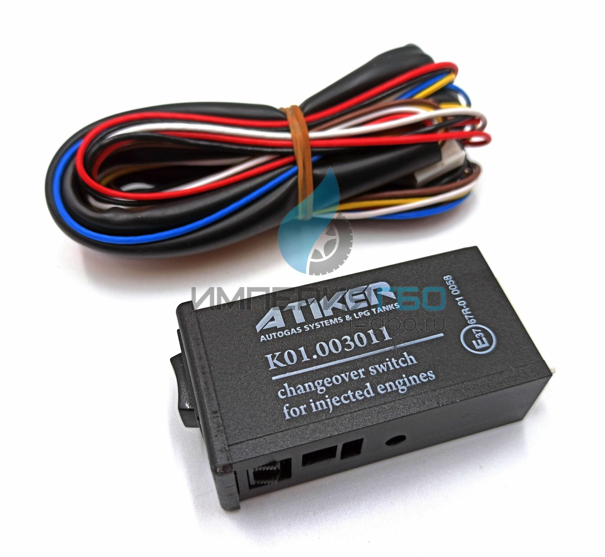 Переключатель (кнопка) Atiker AS 11 электронный инж. ГБО