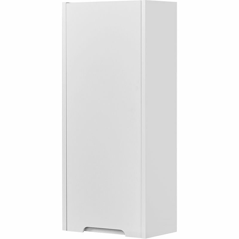 Шкаф подвесной Aquaton Оливия 35 L левый, цвет белый матовый (1A254703OL01L)