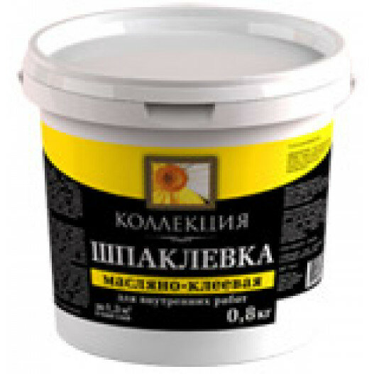 Шпатлевка 0.8КГ масляно-клеевая стакан ижевск