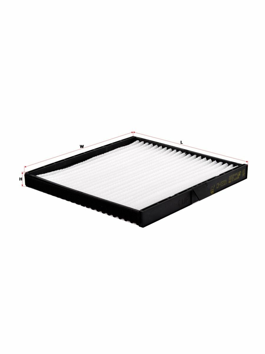 Фильтр салонный Sakura CA65320 для Chevrolet Aveo 1 / Шевроле Авео 1