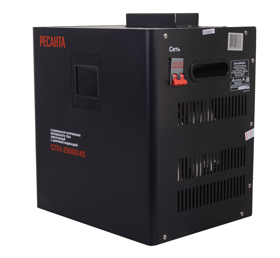 Стабилизатор пониженного напряжения Ресанта СПН-20000/45, 20 кВт