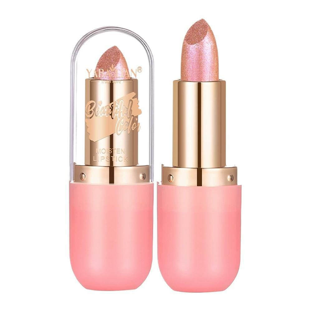 Color Changing Shimmery Lipstick Long Lasting Waterproof High Pigmented Available 7 E9k6