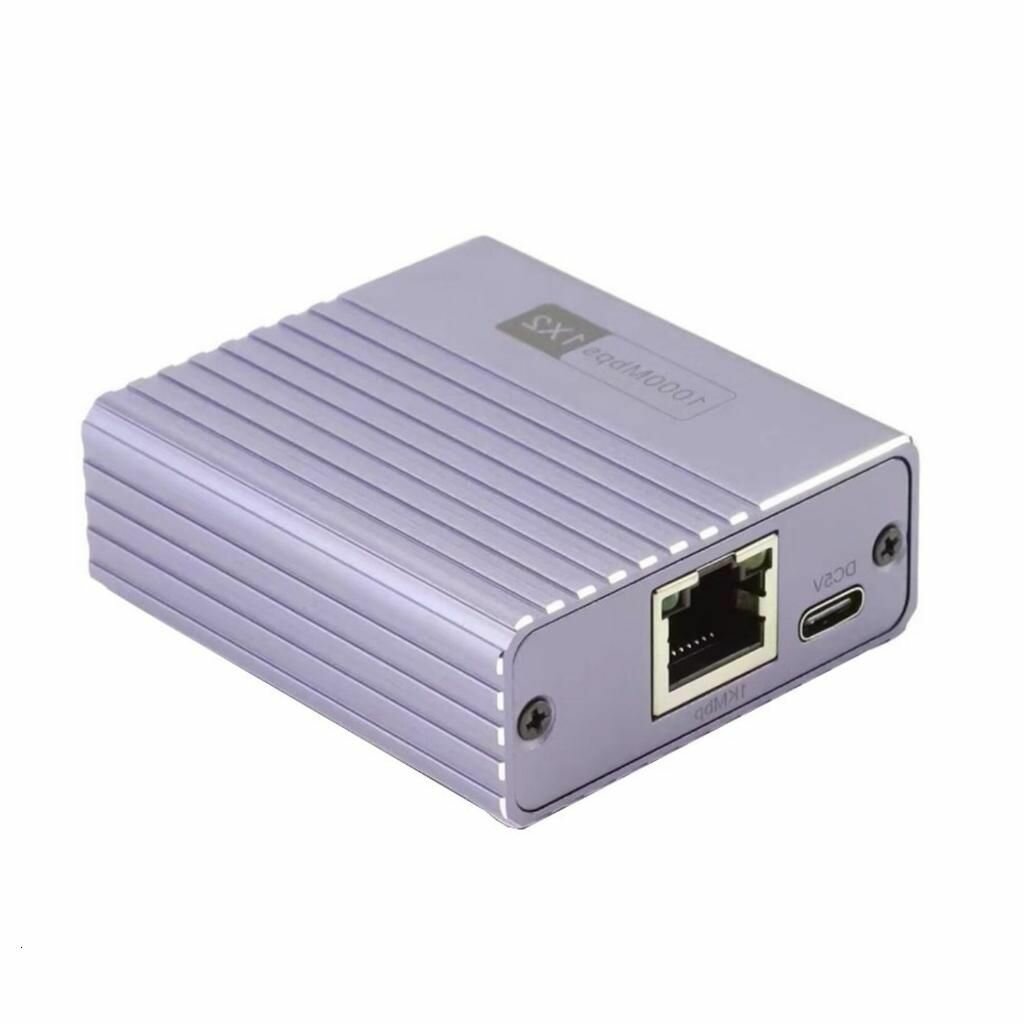 1ethernet Splitter 1000 Мбит / с Gigabit RJ45 LAN Networking, - 1 to 2