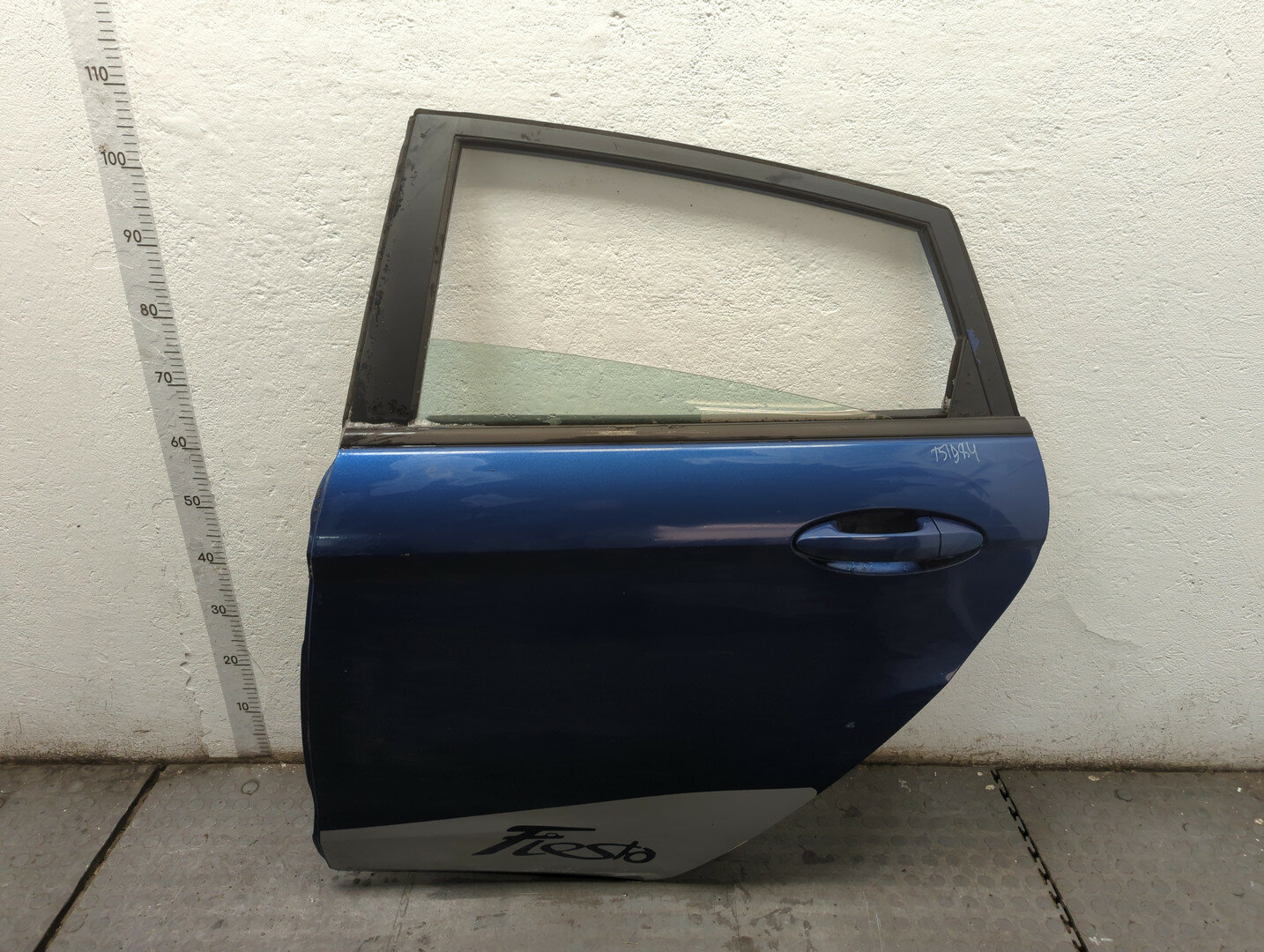 Дверь боковая (легковая) левая задняя Ford Fiesta Б/У