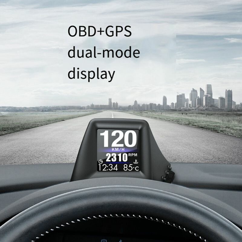U4OBD+GPS Вождение Автомобиля A401 Проекционный Дисплей Спидометр Английский