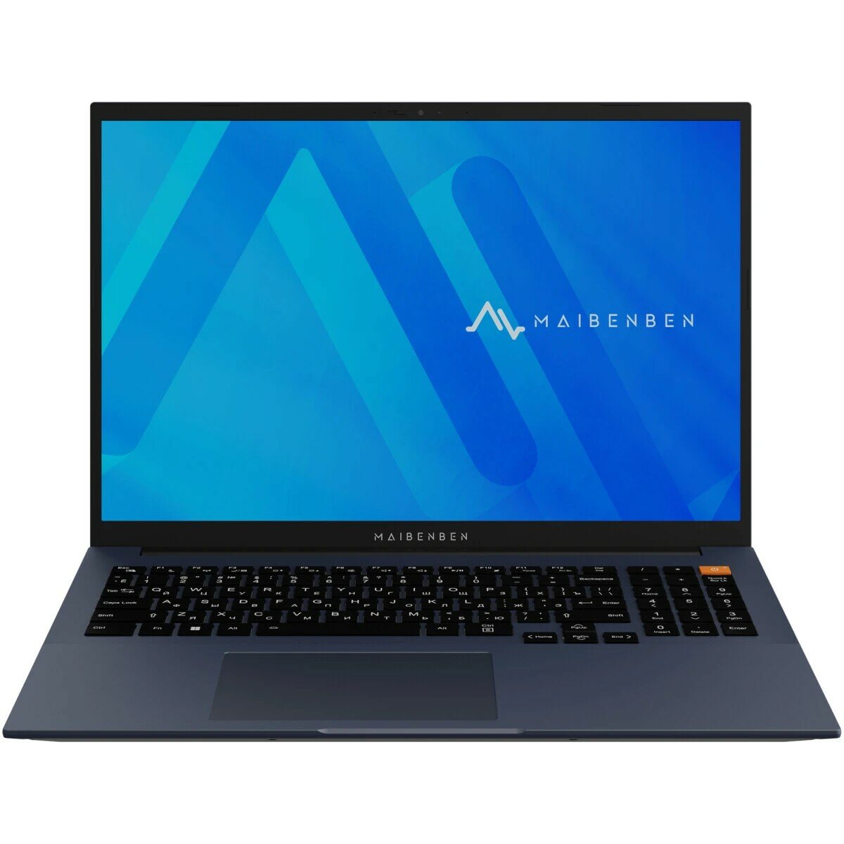 Ноутбук Maibenben M16C-R576UM 16" WUXGA IPS, AMD R5-7640HS, 16Gb, 512Gb SSD, Linux, синий