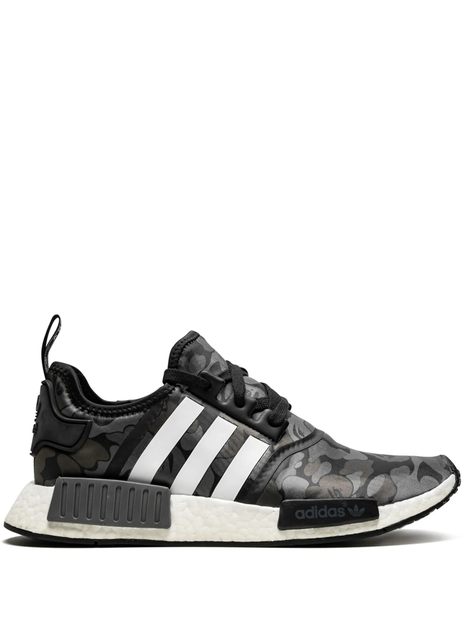 Кроссовки adidas NMD R1 Bape, размер 5 US, чёрный
