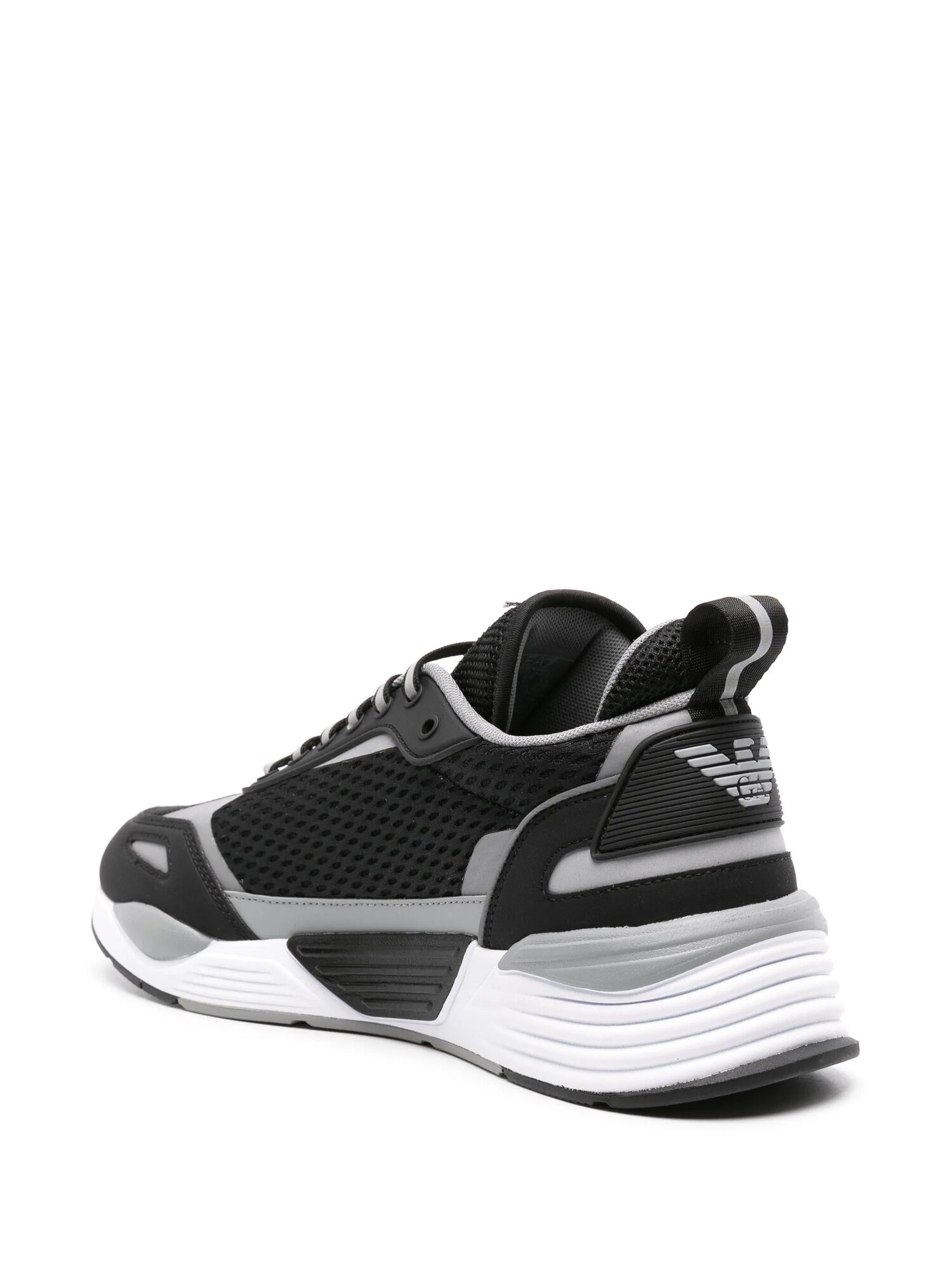 Кроссовки EA7 EMPORIO ARMANI Ace Runner, размер 8 US, чёрный — фото 1