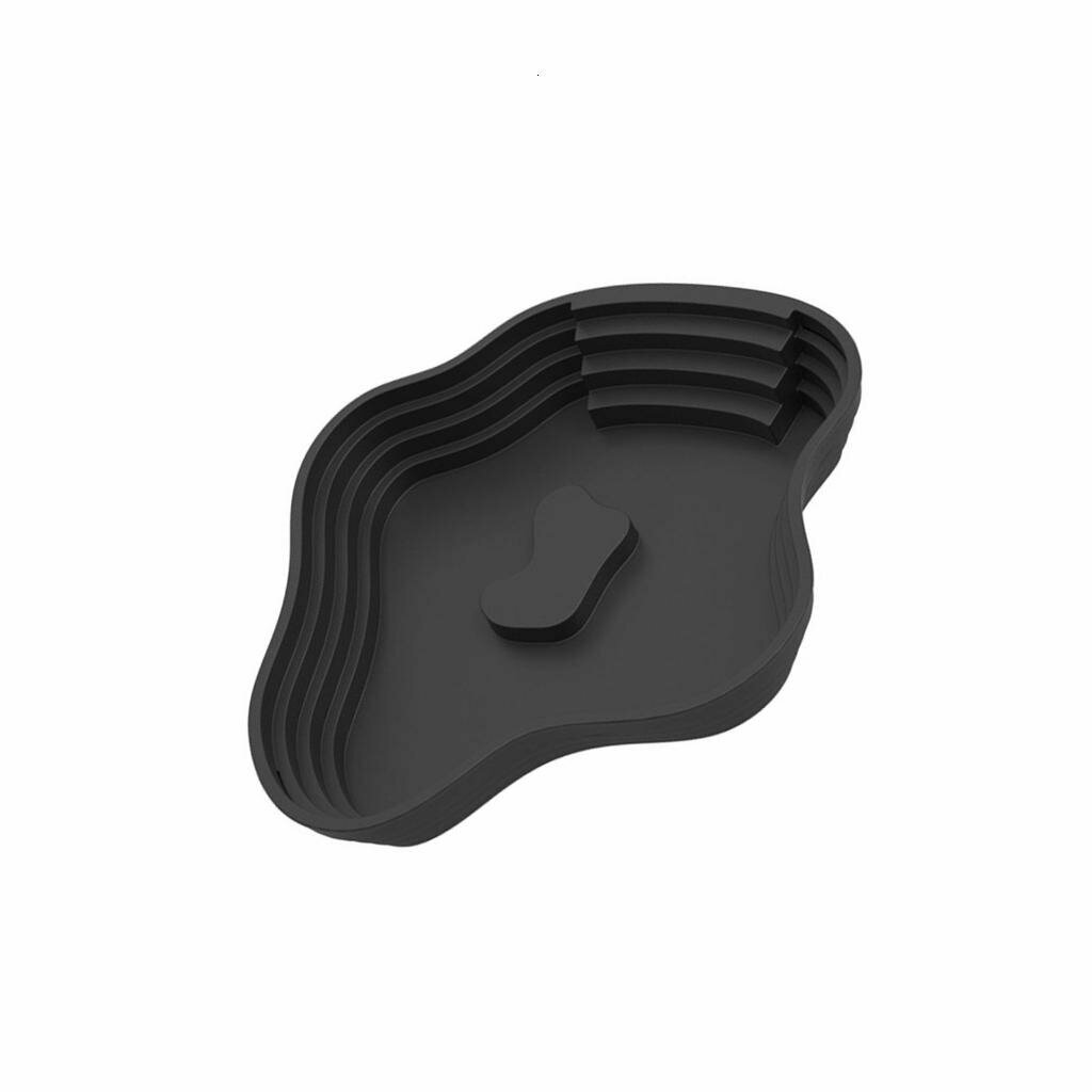 Нескользящая подложка для черепах, Черный - маленький