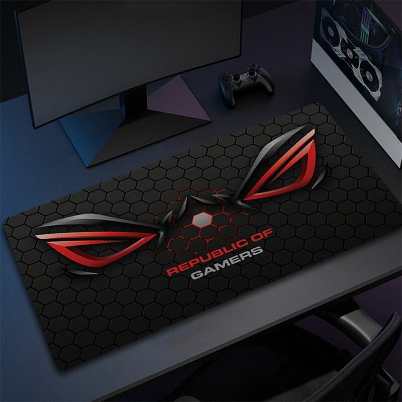 Игровой Asus ROG универсальный игровой коврик для компьютера 40X90 см офисный нескользящий настольный коврик XXL