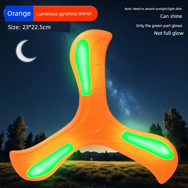 Детский бумеранг EVA с тремя лопастями, для игры на свежем воздухе, семейная интерактивная игрушка, треугольный