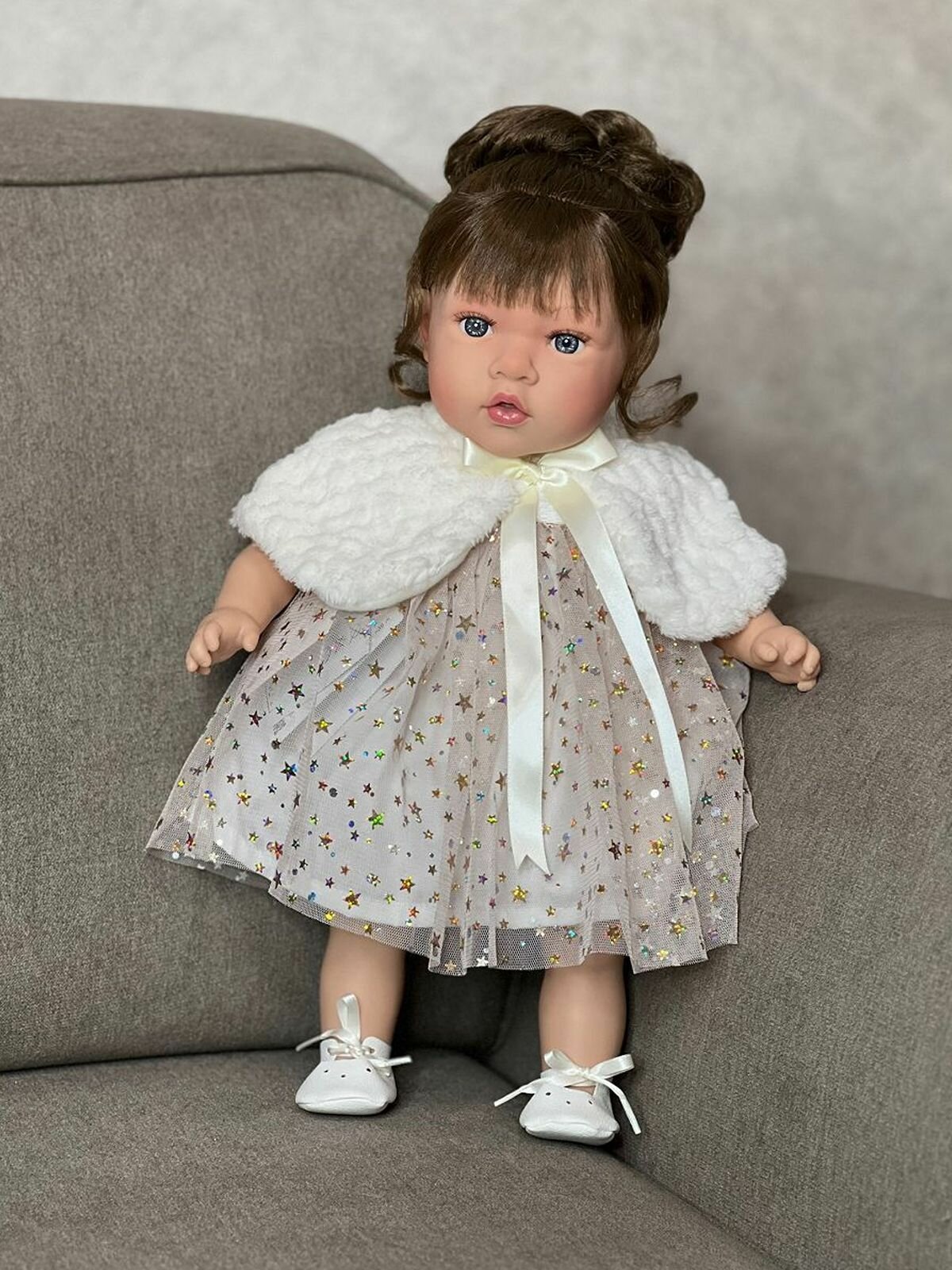 Кукла для девочки 45 см Сюзетт мягконабивная (N4580K)