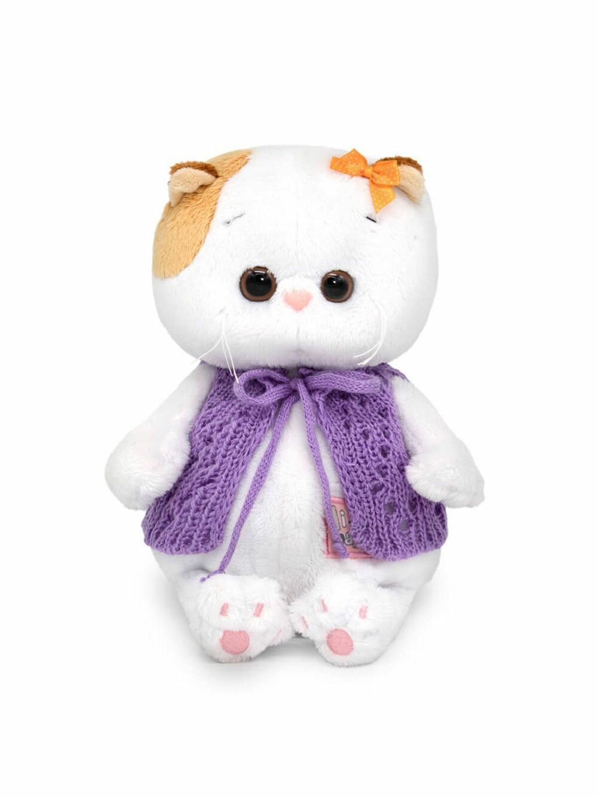 Мягкая игрушка Ли-Ли Baby в вязаном жилете 20 см