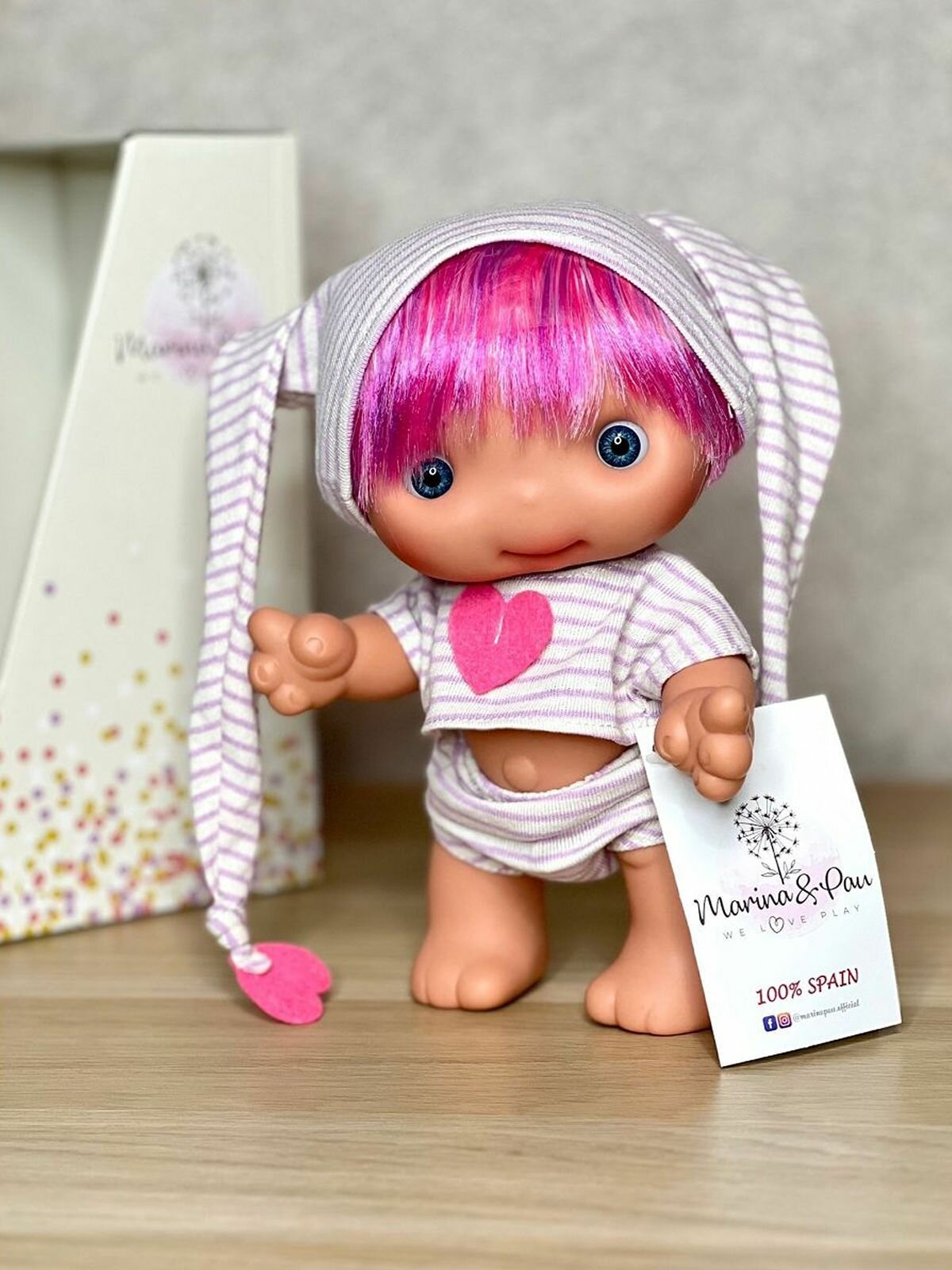 Кукла Кукла пупс для девочки 25 см Пиу (M1452)