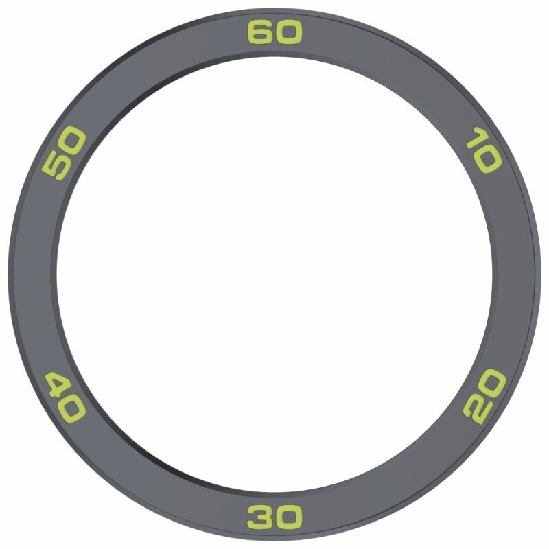 Сменный металлический безель для часов CMF Watch Pro2 + закаленная пленка-серо-зеленый