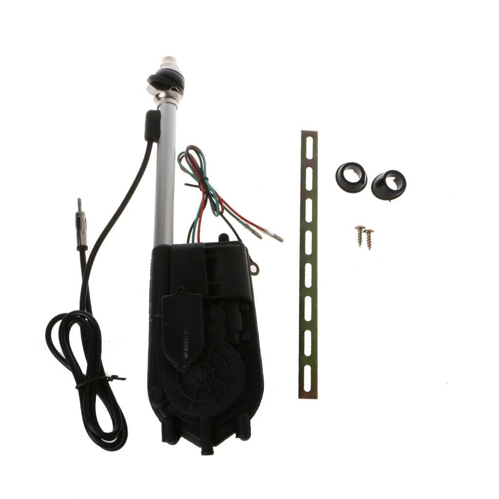 Универсальный автомобильный антенный мотор 12 В, Черный