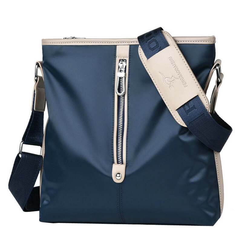 2026 Последняя модель мужской сумки через плечо, модная повседневная сумка через плечо, стильный простой рюкзак из ткани Jin