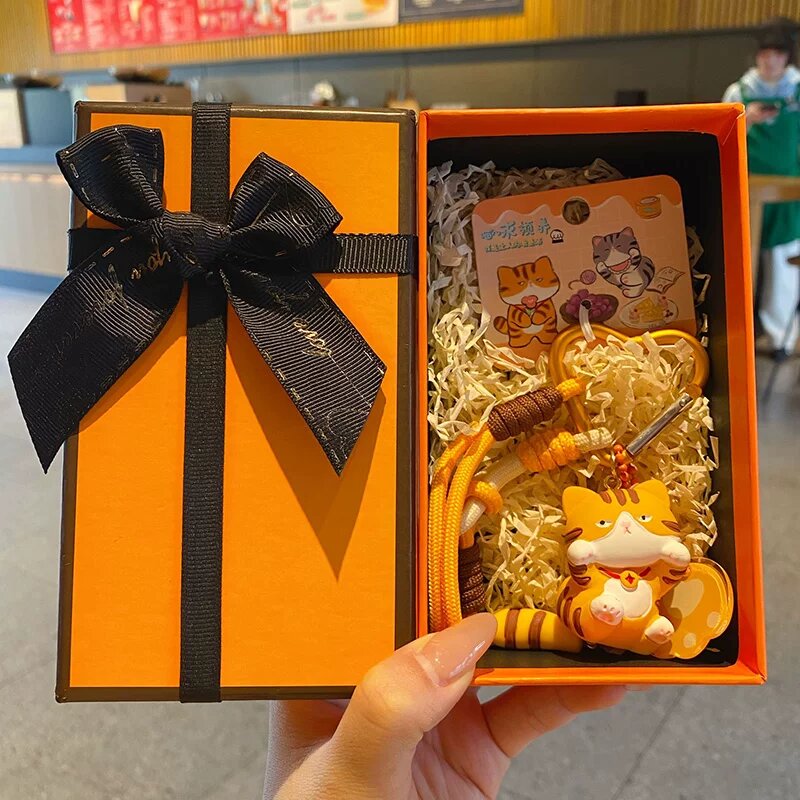 Новый милый брелок-кошечка 2025 года для девочек, изысканный кулон для рюкзака, парный брелок-шарм Брелок для ключей