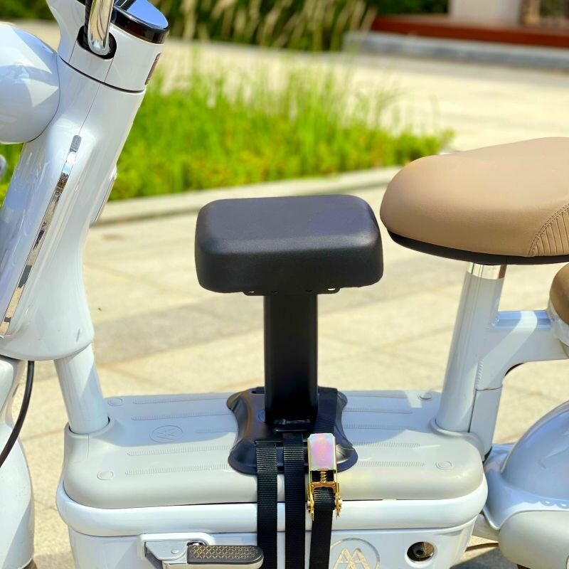 Детское сиденье для электромобиля, переднее крепление, утолщенное для детей, сиденье для детского скутера и электровелосипеда, выдерживающее вес
