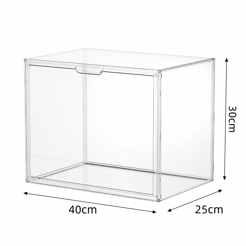 ⭐Коробка для хранения сумок, акриловая коробка для хранения, прозрачная коробка, коробка для хранения мелочей, коробка для хранения закусок, игрушек, стеллаж для хранения⭐