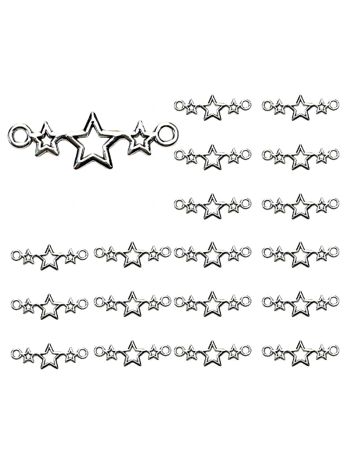 Индивидуальное украшение из бисера-звездочки для создания особого ювелирного шарма