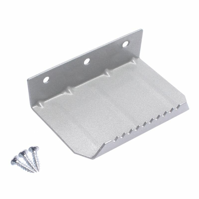 Стальная ножная педаль для открывания дверей, Серебристый песок