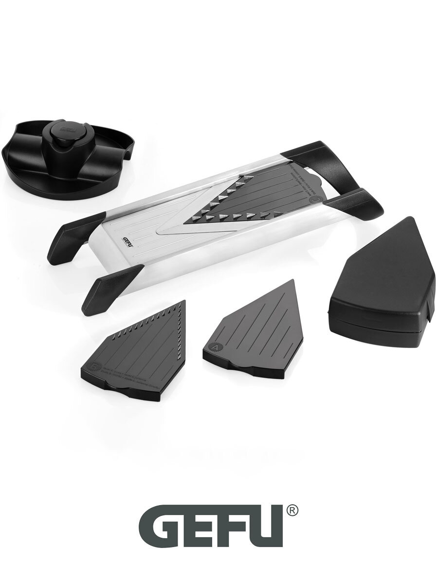 Набор терок Gefu Виолино, 43 х 12,5 см, нержавеющая сталь, пластик, Германия