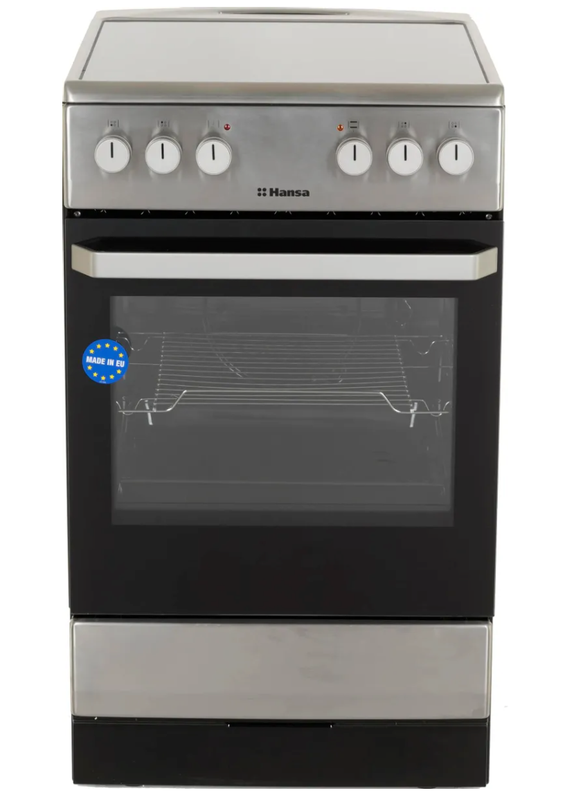 Электрическая плита Hansa FCCX54100, серебристый