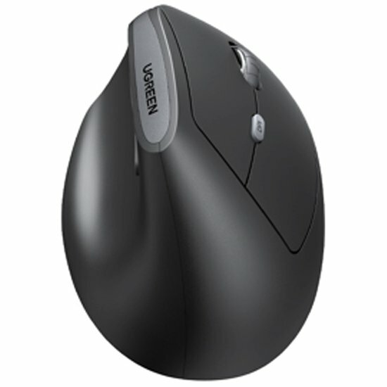 Мышь беспроводная Ugreen M371, BT/2.4GHz, черный (75545)