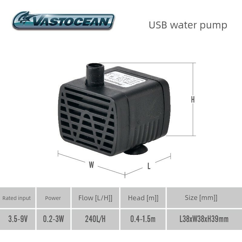 Внешний аквариумный бокс для разведения VASTOCEAN, расширительный бак для морского аквариума, аквариум для красных