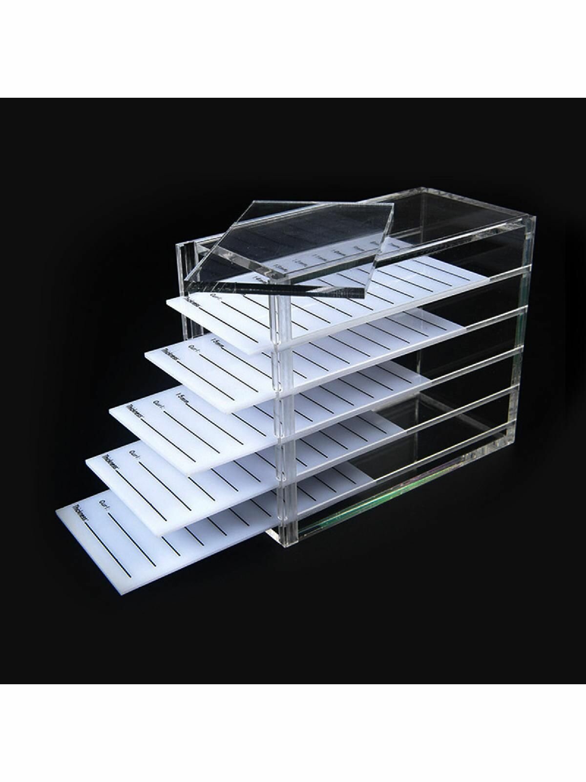 Органайзер лэшбокс для палеток с ресницами для лэшмейкера