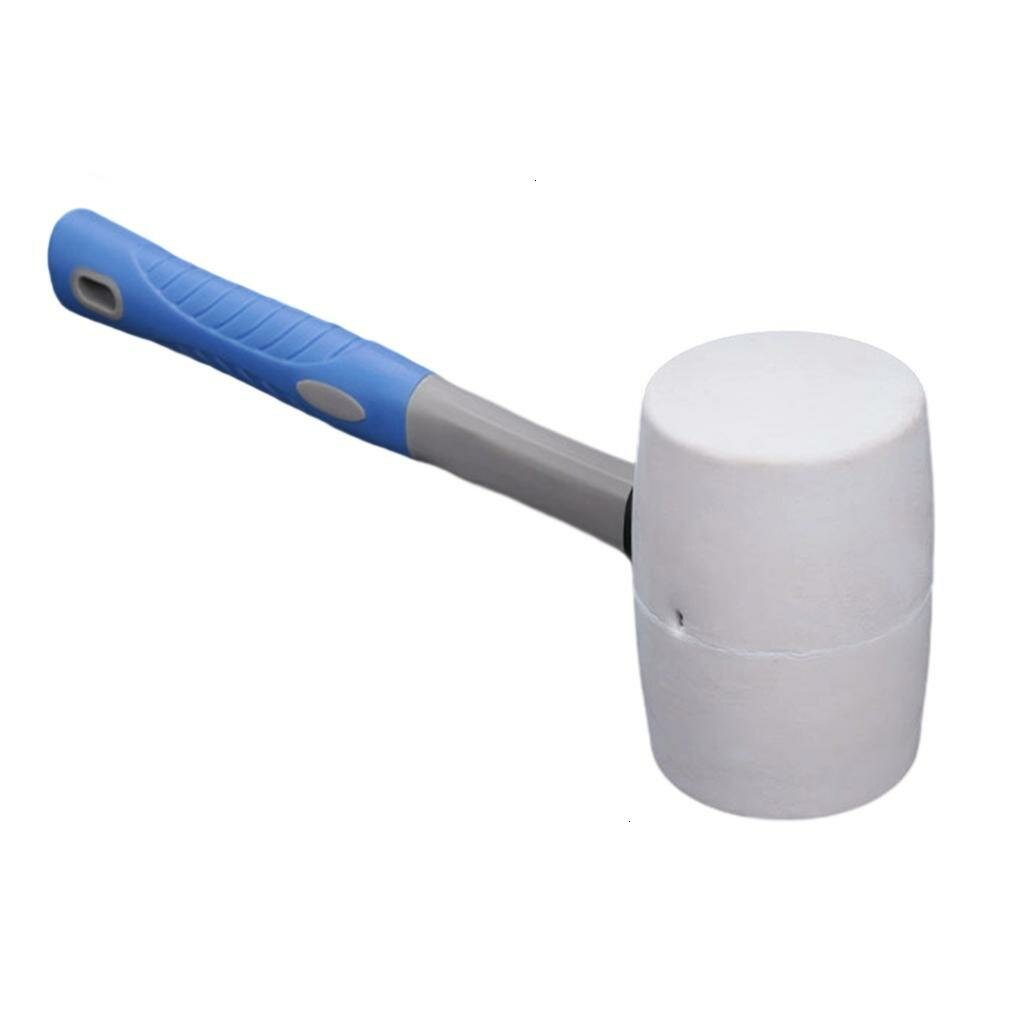 Эргономичный резиновый молоток для безопасной укладки плитки на пол Нескользящая Амортизирующая конструкция Регулировка деревянных поверхностей