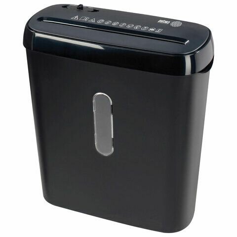 Уничтожитель (шредер) CACTUS CS-SH-A1, 2 уровень секретности, полоски 6 мм, 6 листов, корзина 8 литров