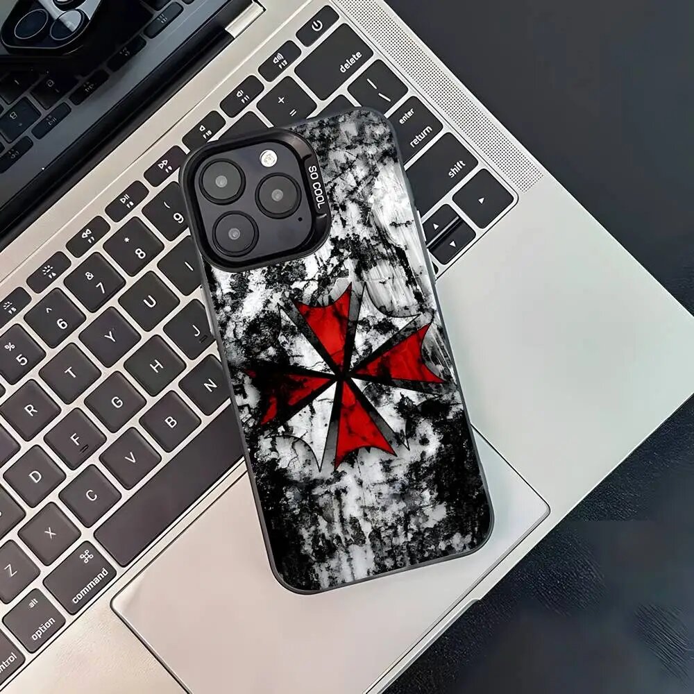 Чехол Umbrella Corp. для iPhone 15 Pro Max, красный
