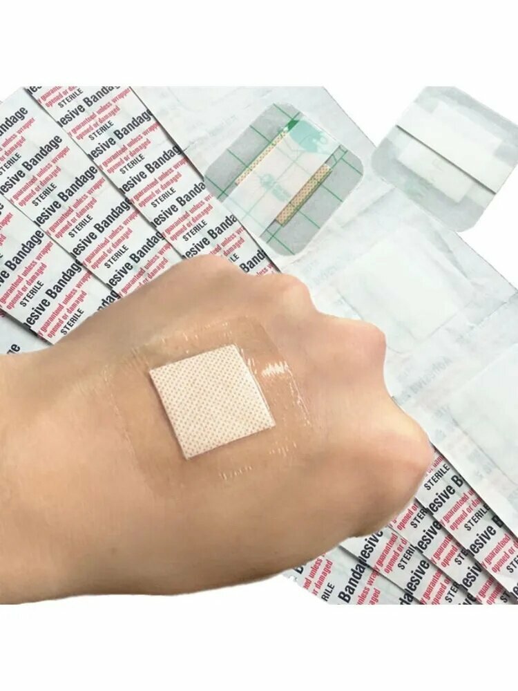 Водонепроницаемый и прозрачный пластырь для ухода за ранами - дышащий и невидимый