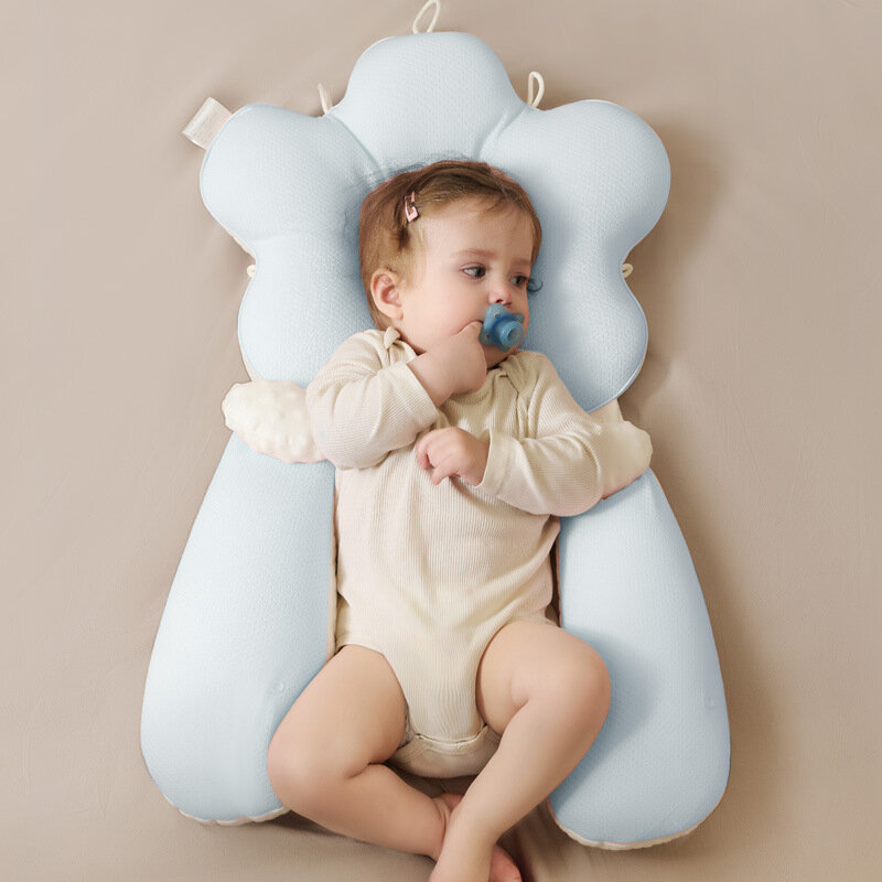 Прямая поставка с фабрики: подушка для формирования головы младенца 0-6 месяцев, круглая подушка для сна новорожденного, предотвращающая плоскую голову, корректирующая форму головы