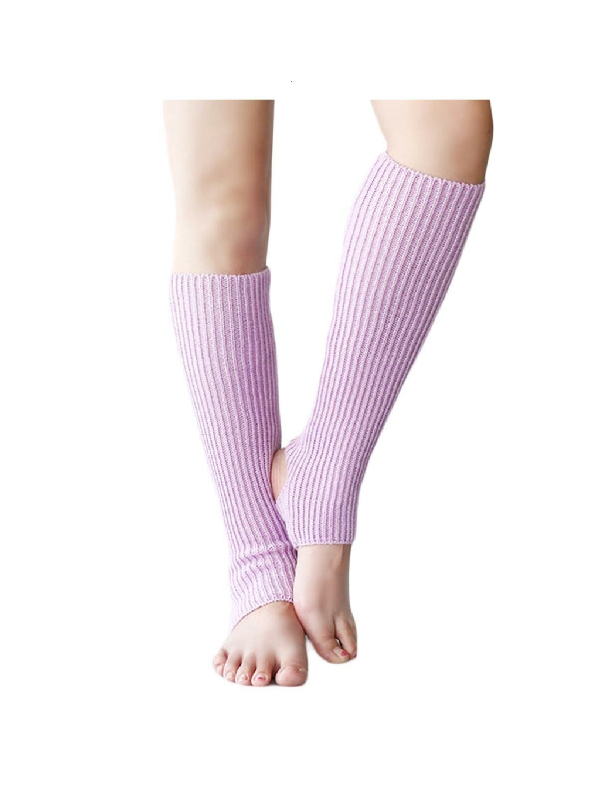 Женские балетные гетры без пальцев, Таро фиолетового цвета