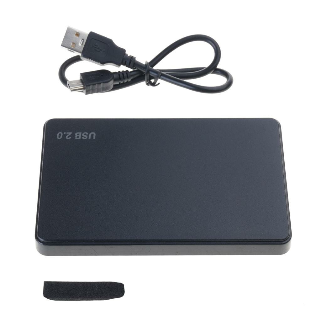 Корпус для 2.5-дюймового внешнего жесткого диска USB 2.0/3.0/3.1, USB2.0 Вход